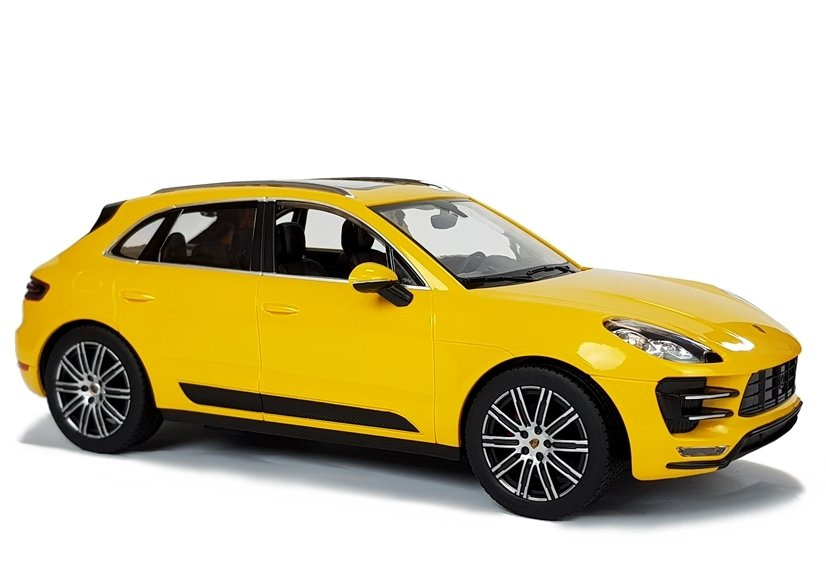 Car R/C Porsche Macan Turbo Rastar 1:14 Yellow | Toys \ R/C vehicles ...