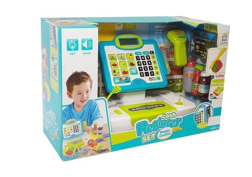 Children's Cash Register. Touchpad Blue | Toys \ Household appliances ...