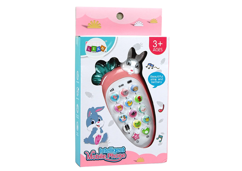 Children's Educational Telephone Rabbit Animal Sounds Melody | Toys ...