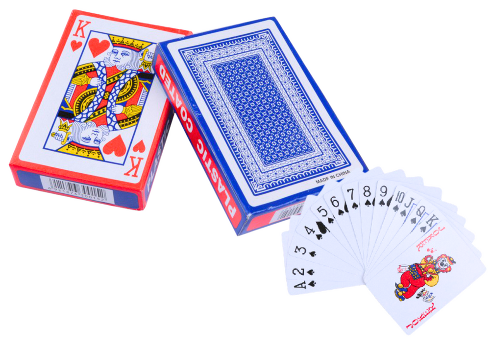 Classic Coated Playing Cards 54 Pcs | Toys \ Games \ Gry Zręcznościowe