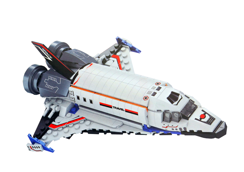 Construction Blocks Space 2in1 Rocket Robot 363 elements | Toys ...