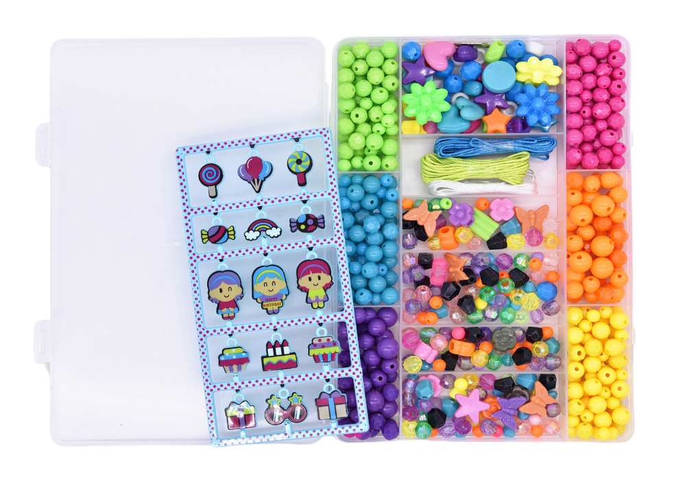 DIY Beads Set Pendants Bracelets Necklaces | Toys \ Jewellery making