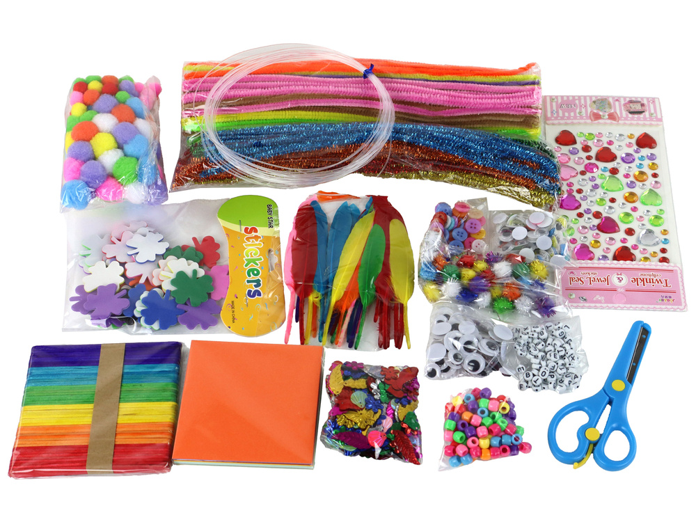 DIY Creative Artistic Kit 1200 Elements Little Artist | Toys \ Creative ...