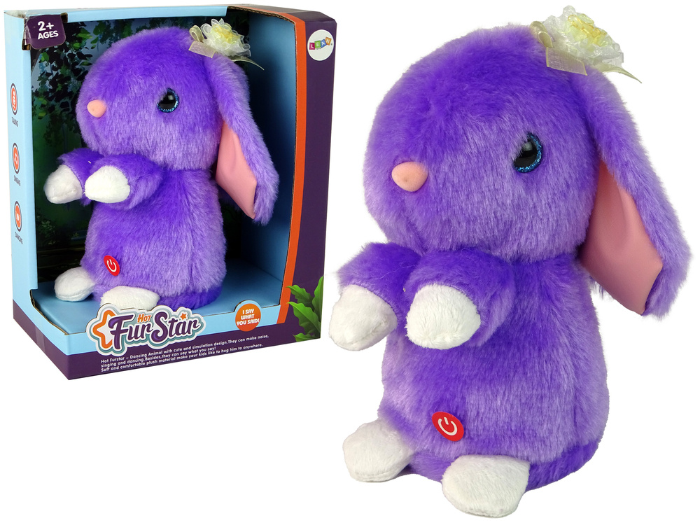 Dancing Rabbit Repeating Sounds Music Purple | Toys \ Toys of newborns