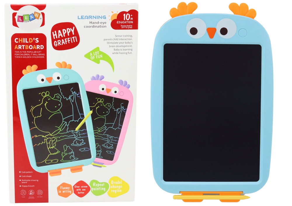 Drawing Board, Graphic Tablet, Bird, Blue Stylus | Toys \ Blackboards