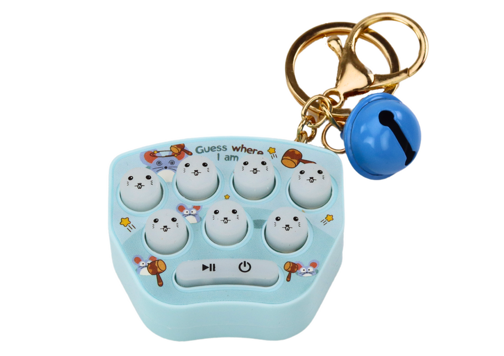 Electronic Pocket Game Keychain Pop It Arcade Blue | Toys \ Games \ Pop ...