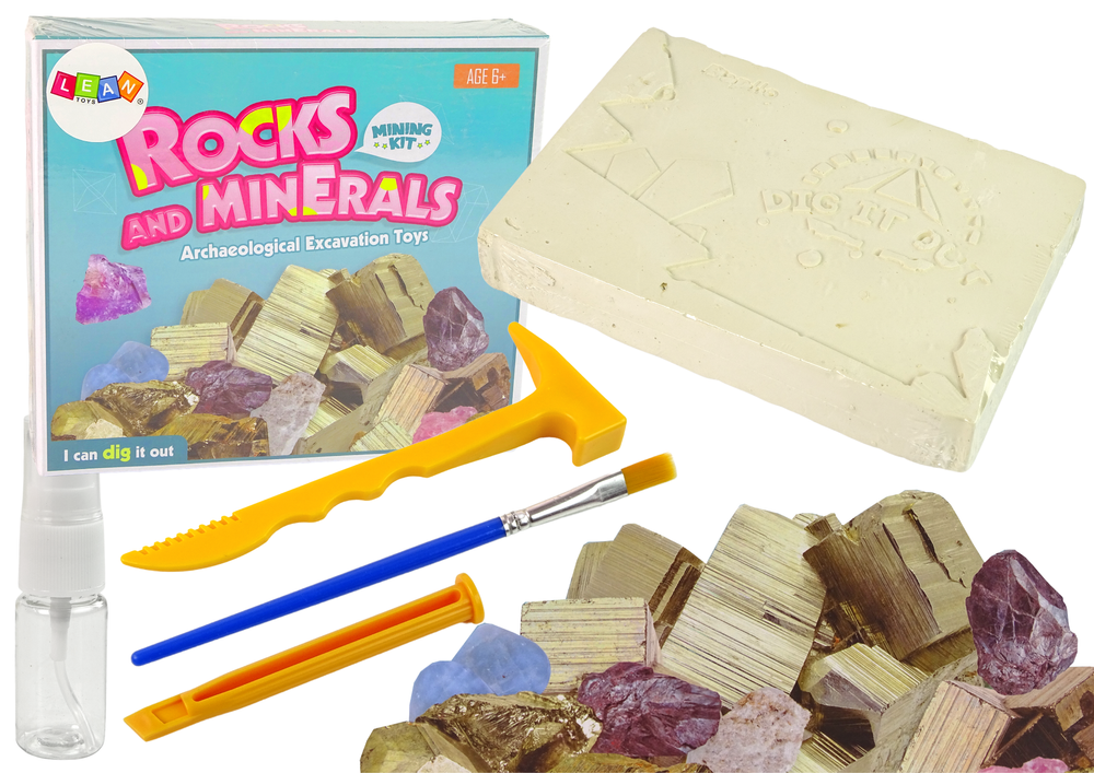 Excavation Set Discovering Rocks Minerals Mine | Toys \ Educational toys