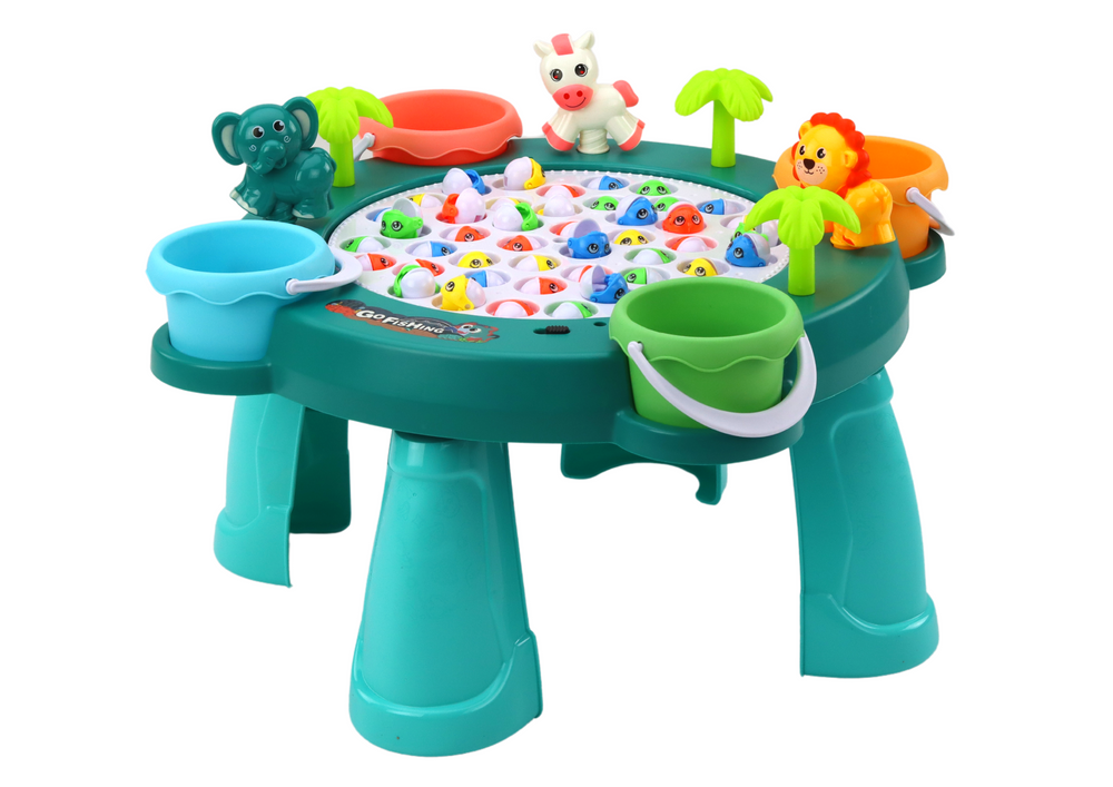 Fishing Arcade Game, Green Table | Toys \ Games \ Gry Zręcznościowe