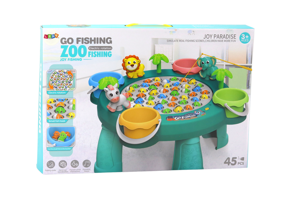 Fishing Arcade Game, Green Table | Toys \ Games \ Gry Zręcznościowe