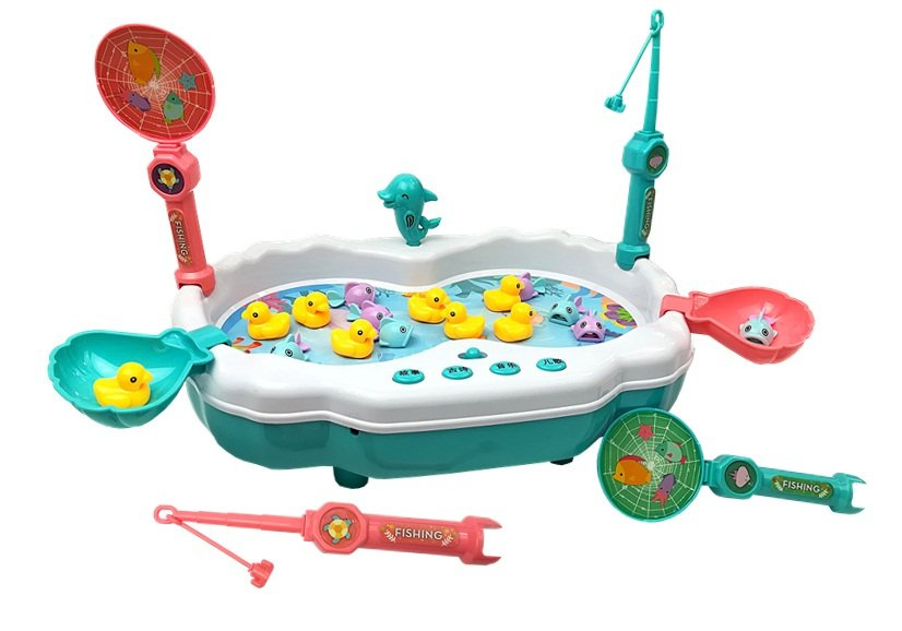 Fishing Kit Battery Operated Arcade Game Blue | Toys \ Games \ Gry ...