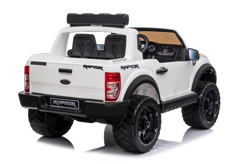 Ford Raptor Electric Ride-On Car DK-F150R White | Electric Ride-on ...