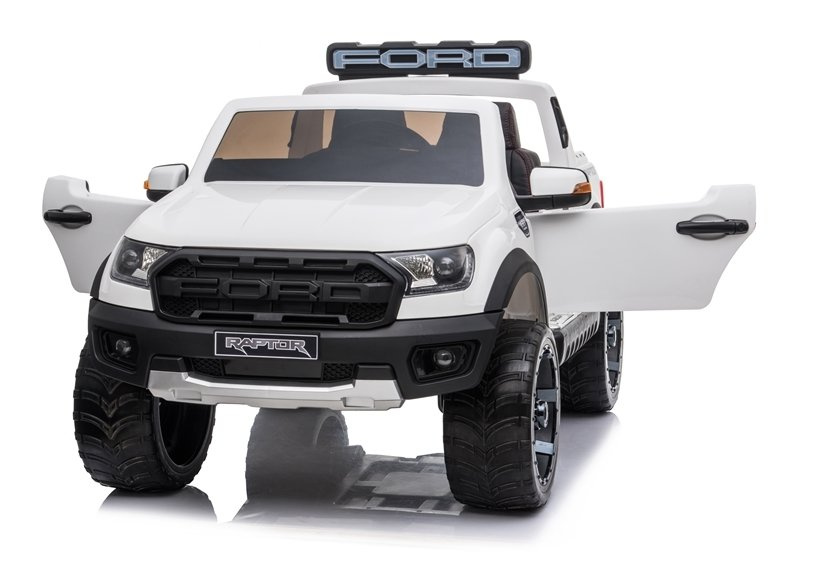 Ford Raptor Electric Ride-On Car DK-F150R White | Electric Ride-on ...