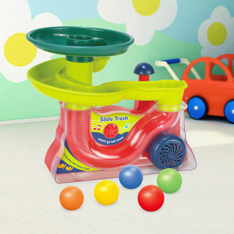 Fountain Slide for Balls Balls Sounds Colorful | Toys \ Toys of ...