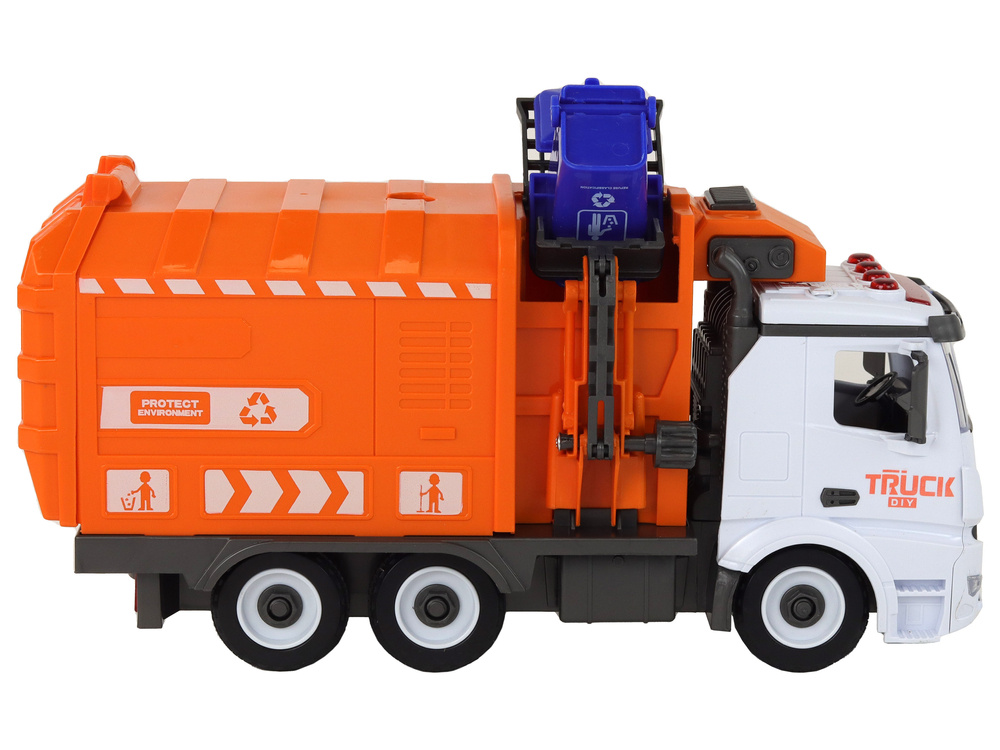 Garbage Truck Sorter Segregation DIY Kit Screwdriver Sound | Toys \ Cars