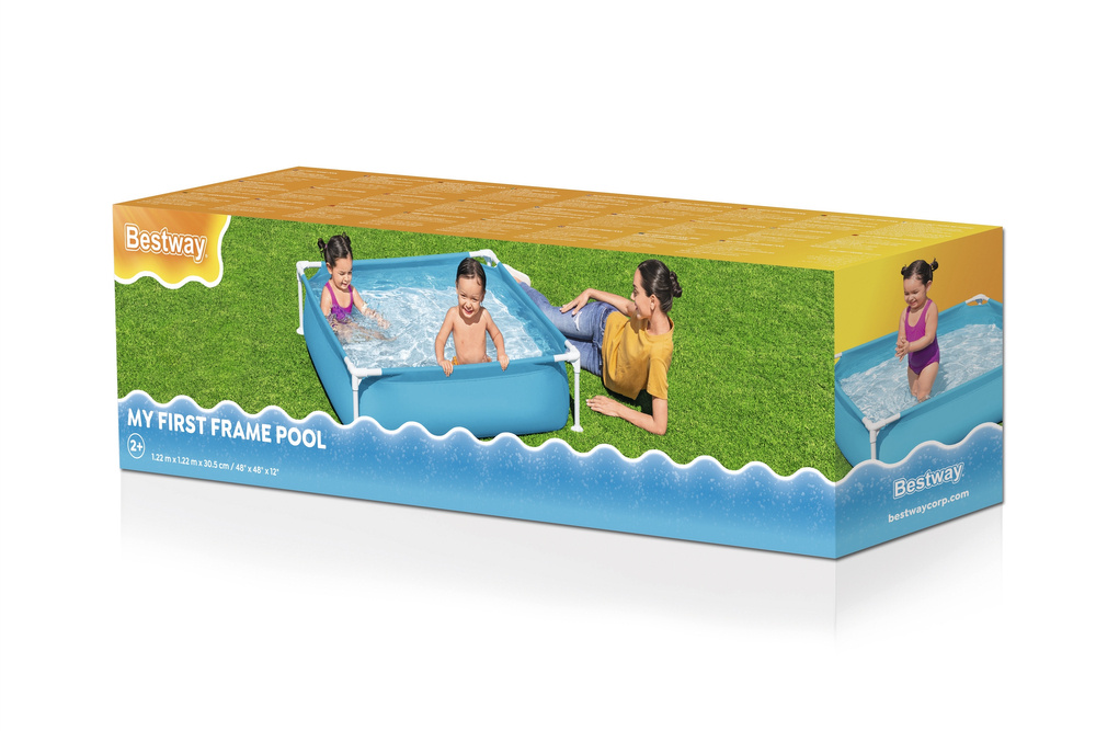 Garden Frame Pool For Children 122 cm x 122 cm Bestway 56217 | Swimming ...