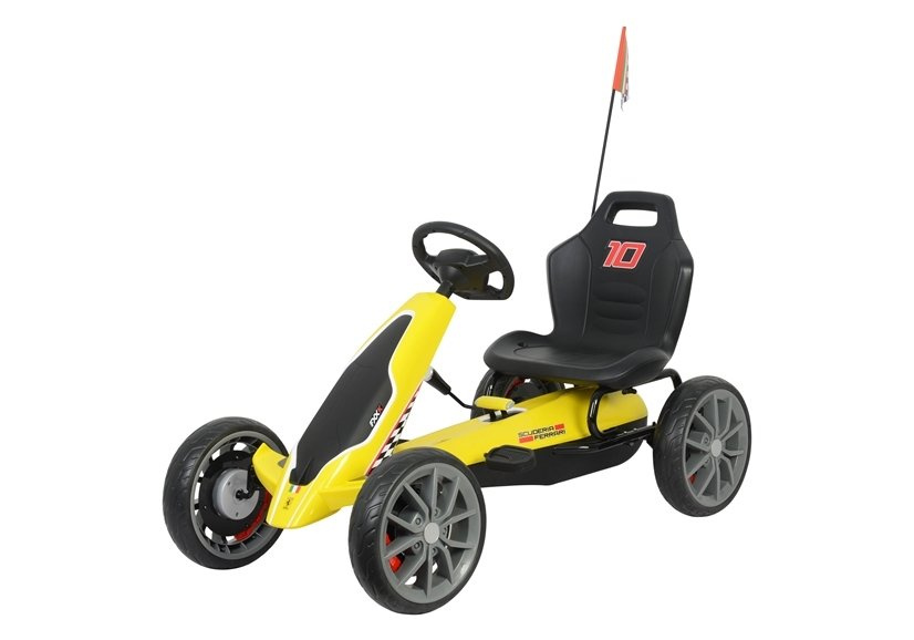 Go-kart Ferrari Yellow | Sport \ Go-carts