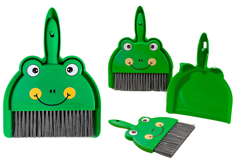 Green Frog Desk Cleaning Set Brush Spatula 2 pcs. | Biurowe i szkolne ...