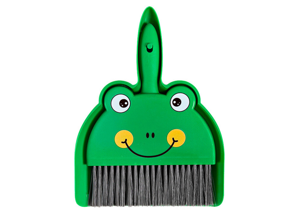 Green Frog Desk Cleaning Set Brush Spatula 2 pcs. | Biurowe i szkolne ...