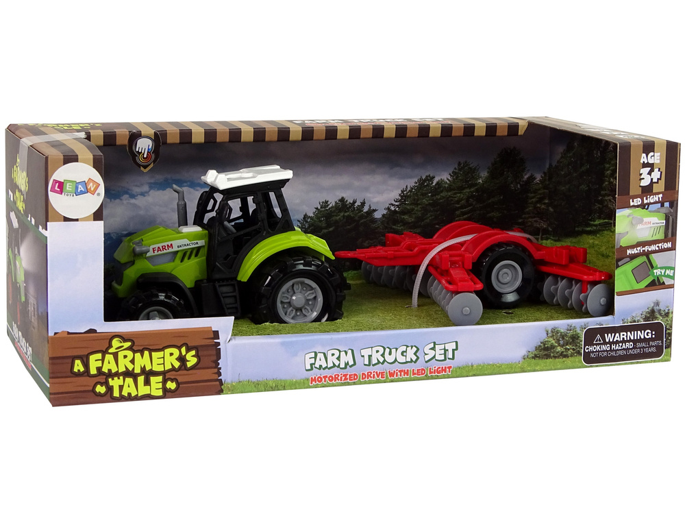 Green Tractor Rake Farm Sound | Toys \ Tractors
