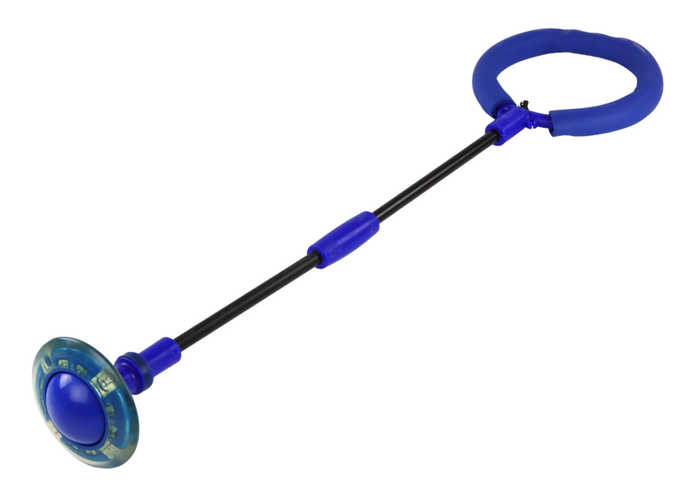Hula Hop Skipper Light Up Skipping Rope, Foldable, Blue | Sport ...