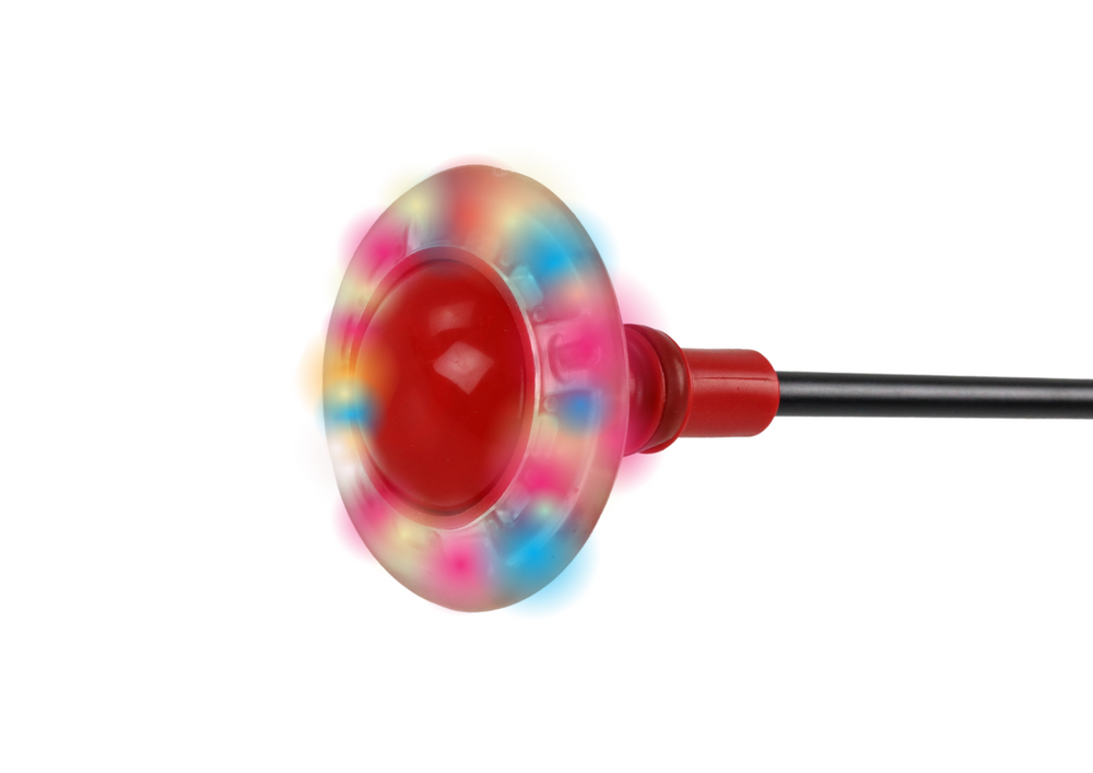 Hula Hop Skipper Light Up Skipping Rope, Foldable, Red | Sport ...