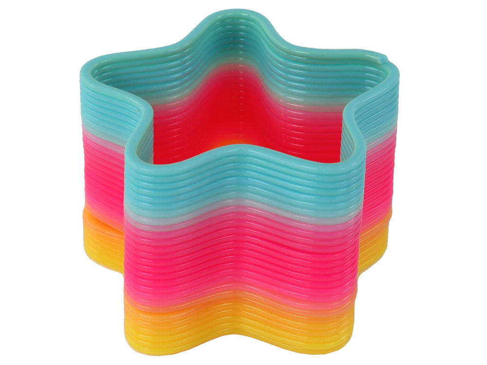 Iconic Rainbow Spring Calming Star Gadget 6CM | Toys \ Games \ Pop It