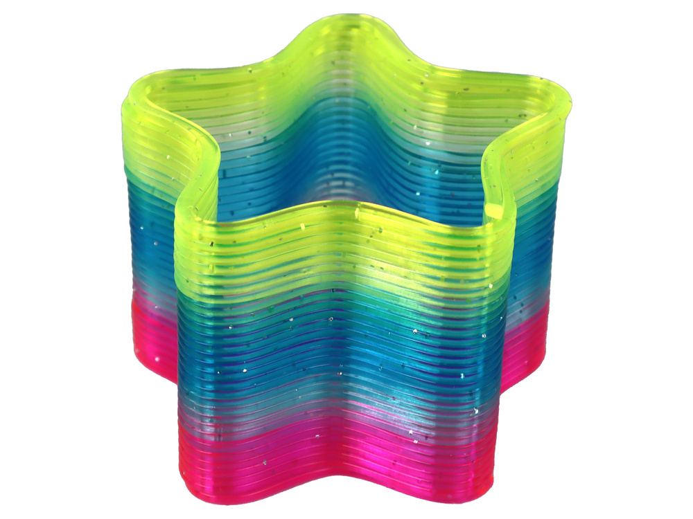 Iconic Rainbow Spring Glitter Star Calming Gadget 6CM | Toys \ Games ...