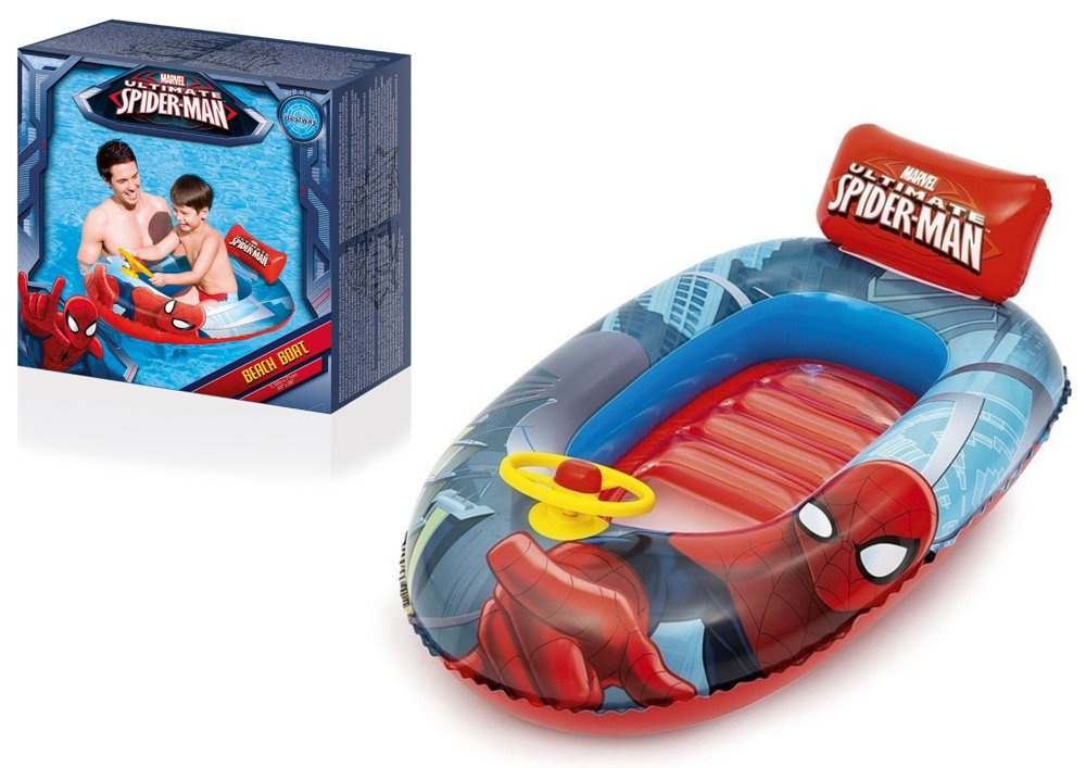 Inflatable Boat Spider-Man 112cm x 71cm Bestway 98009 | Swimming Pools ...