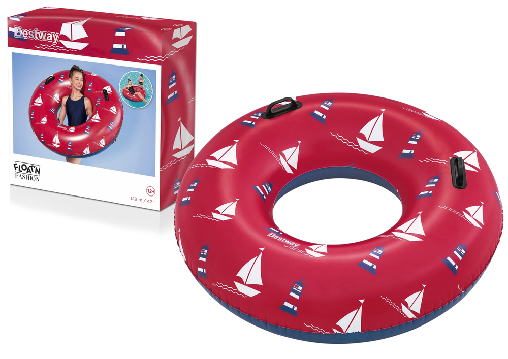 Inflatable Swimming Ring 119 cm Red Bestway 36353 | Swimming Pools ...