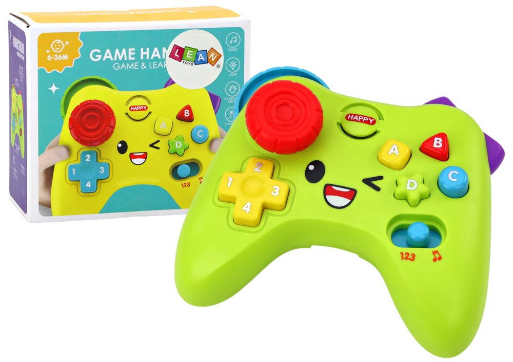 Interactive Pad, Educational Console, Lights, Sounds, Green | Toys ...