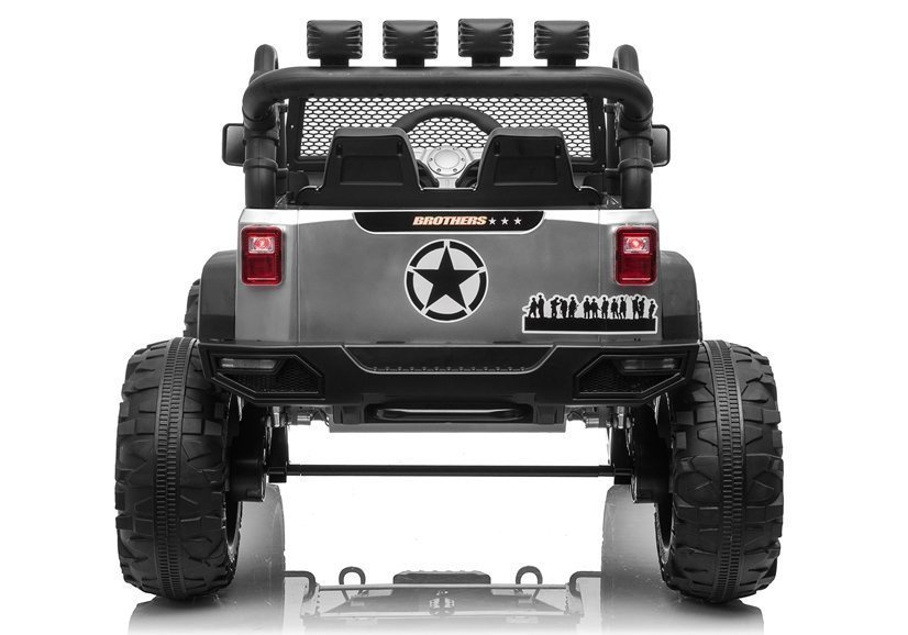 Jeep JC666 Electric Ride On Car Silver Painted | Electric Ride-on ...