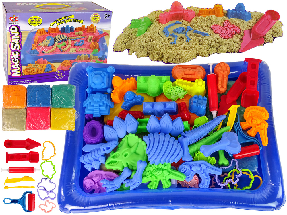 Kinetic Sand Set with Moulds | Toys \ Creative toys