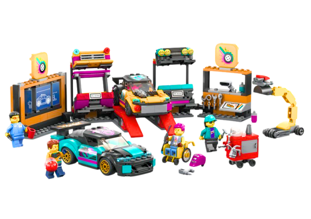 LEGO CITY Car Tuning Workshop 60389 | Toys \ Building blocks \ Klocki ...