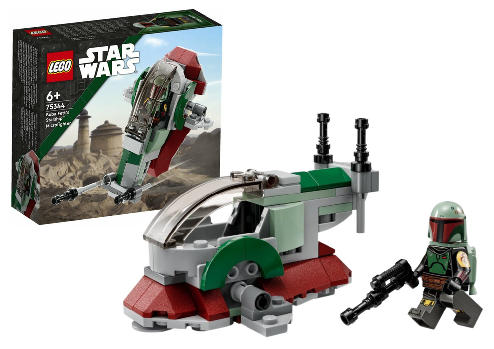 LEGO STAR WARS Boba Fett's Micro Space Fighter 75344 | Toys \ Building ...