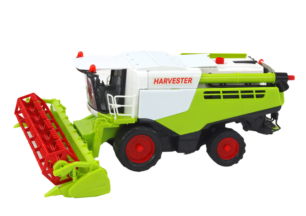 Large Agricultural Combine Harvester. Movable Green Elements | Toys ...