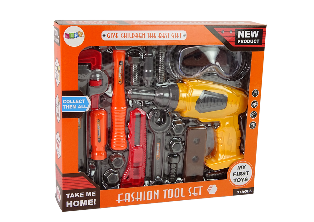 Large DIY Kit Tool Kit + Battery Drill Handyman Set | Toys \ DIY