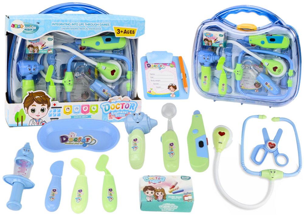 Little Doctor Medical Kit In Suitcase Lights Blue Sounds | Toys ...