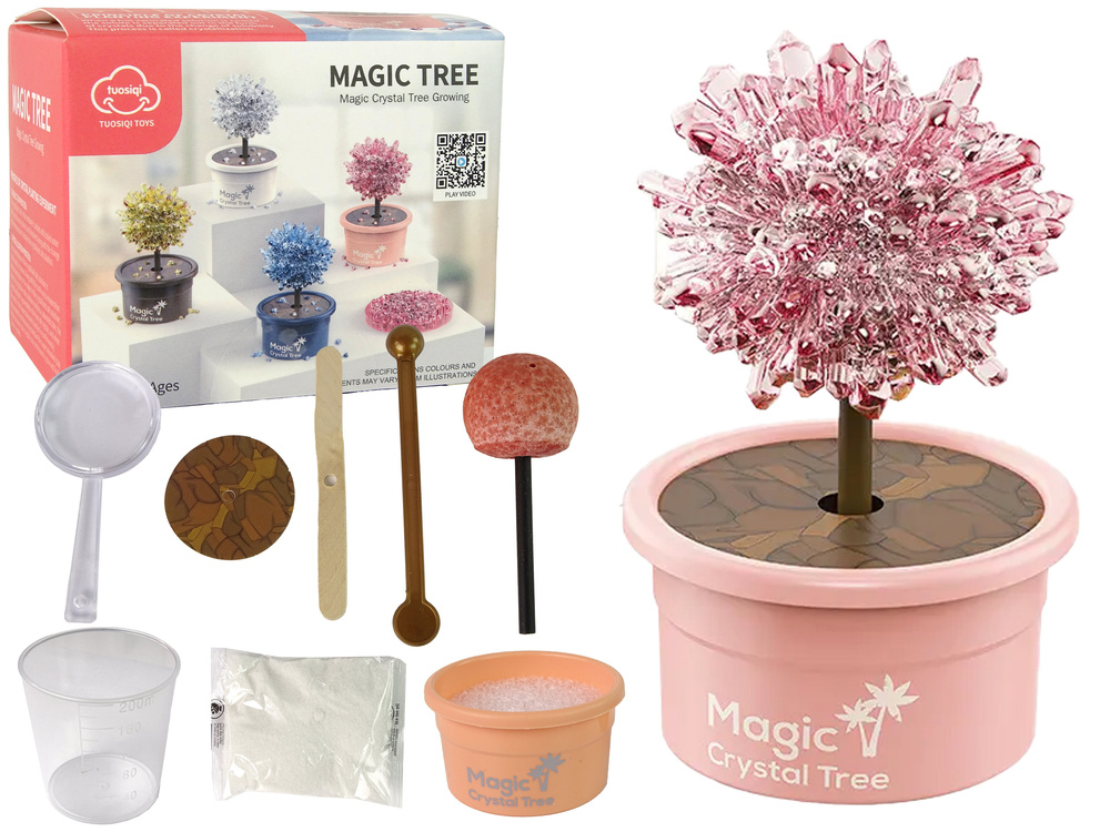 Magic Tree Growing Crystals Pink Experiences | Toys \ Educational toys
