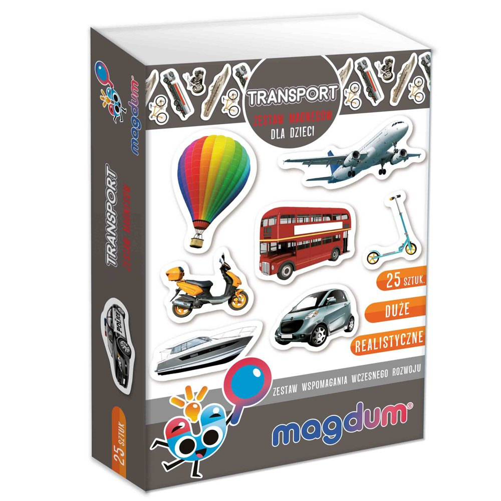 Magnet Set Vehicles Transport MV 6032-17 | Toys \ Magnetic boards and ...