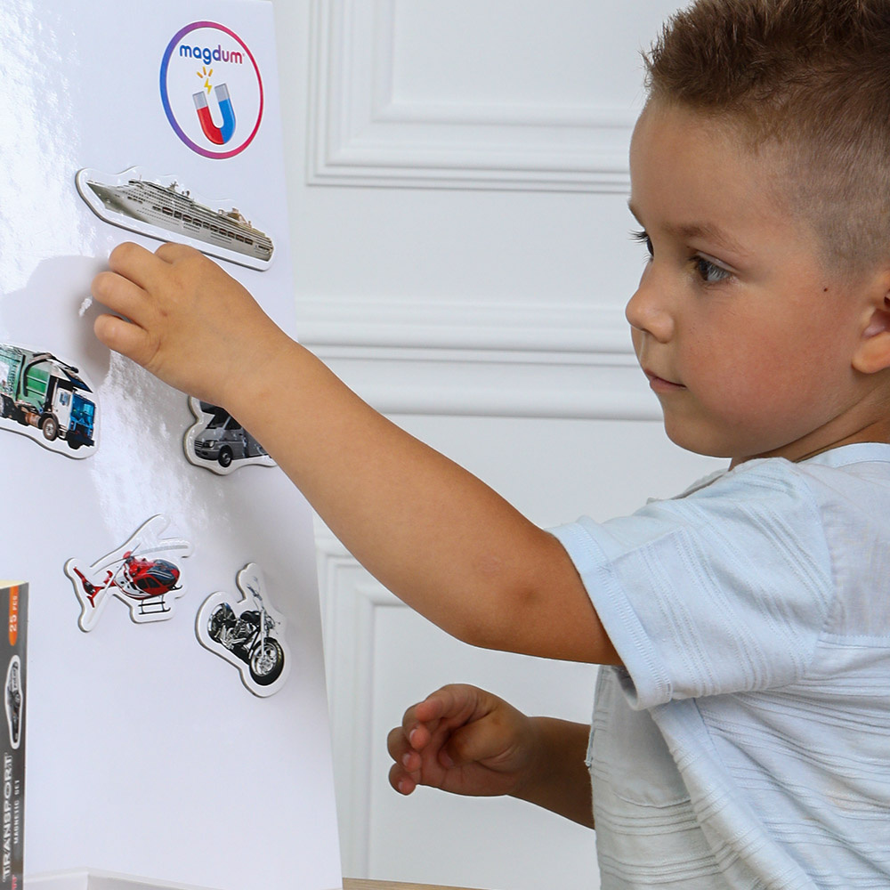 Magnet Set Vehicles Transport MV 6032-17 | Toys \ Magnetic boards and ...