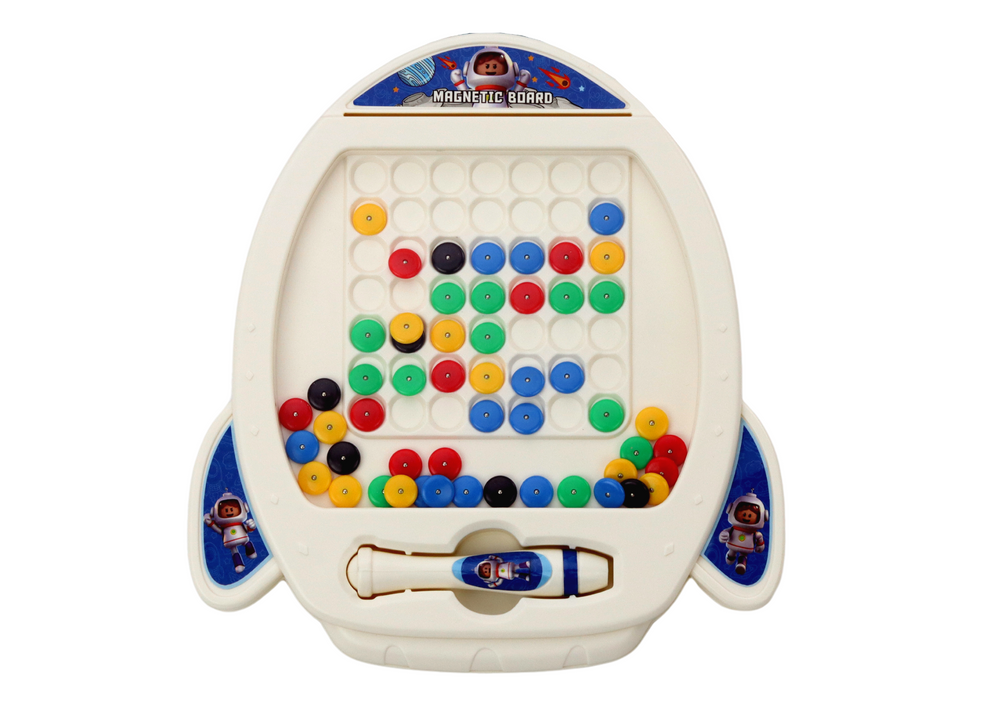 Magnetic Board Space Rocket 7 Designs Pen | Toys \ Magnetic boards and ...
