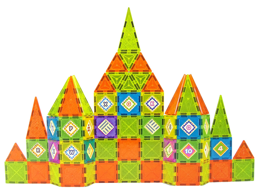 Magnetic Building Blocks Castle 79 Pieces | Toys \ Building blocks