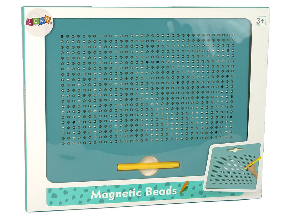 Magnetic board with balls Magnetic tablet Green | Toys \ Building ...