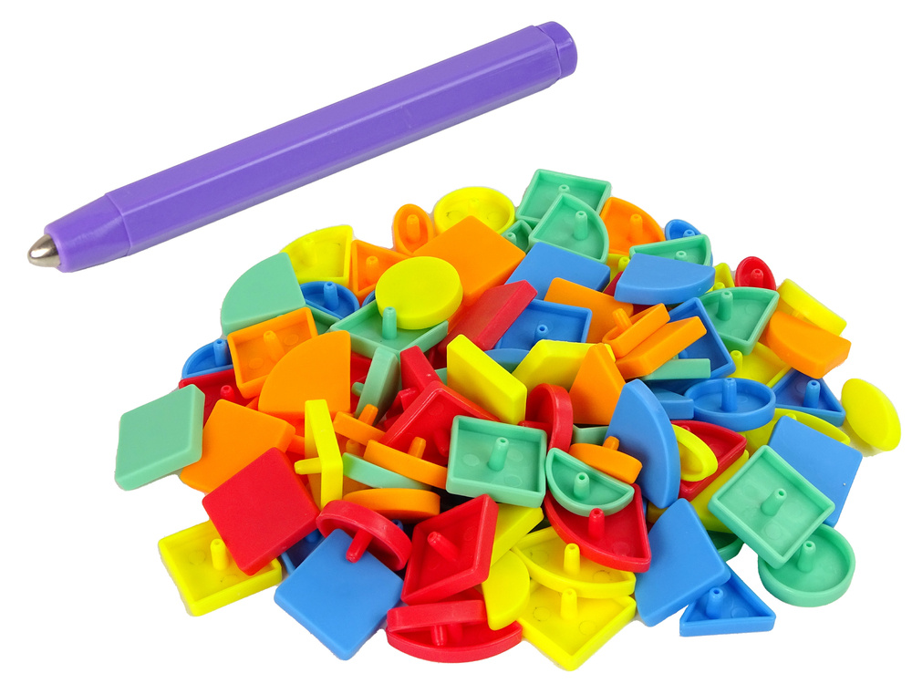 Magnetic whiteboard with balls Magnetic tablet pads Pink