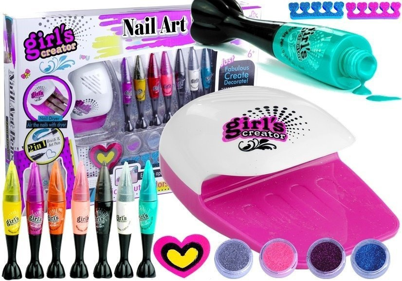 Manicure Set with Nail Dryer | Toys \ Beauty Sets \ For nails