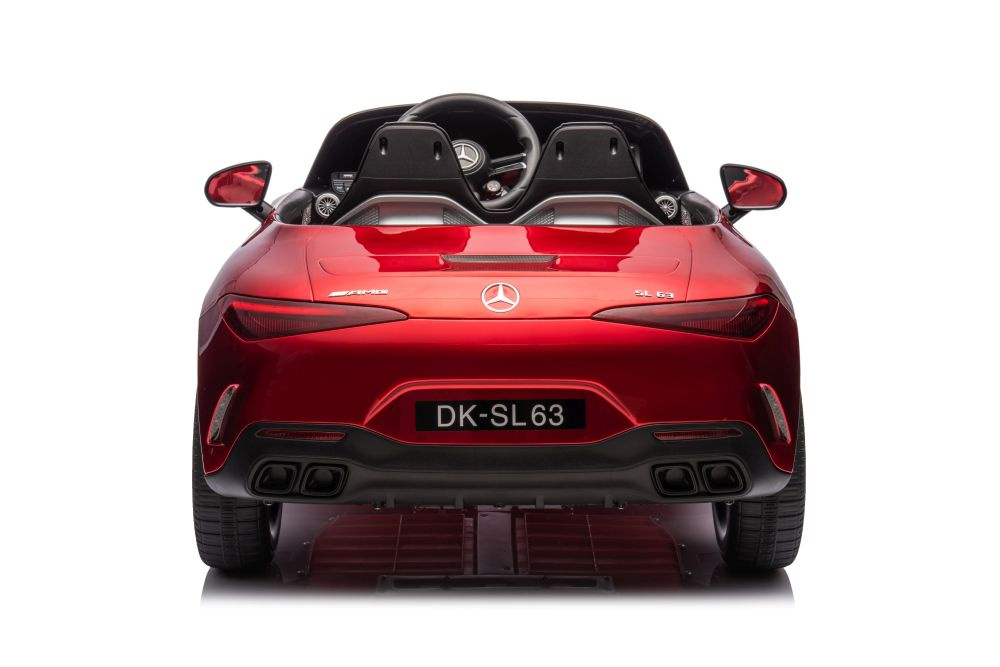 Mercedes AMG SL63 Battery Car, Red Painted | Electric Ride-on Vehicles ...