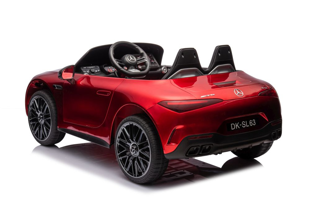 Mercedes AMG SL63 Battery Car, Red Painted | Electric Ride-on Vehicles ...