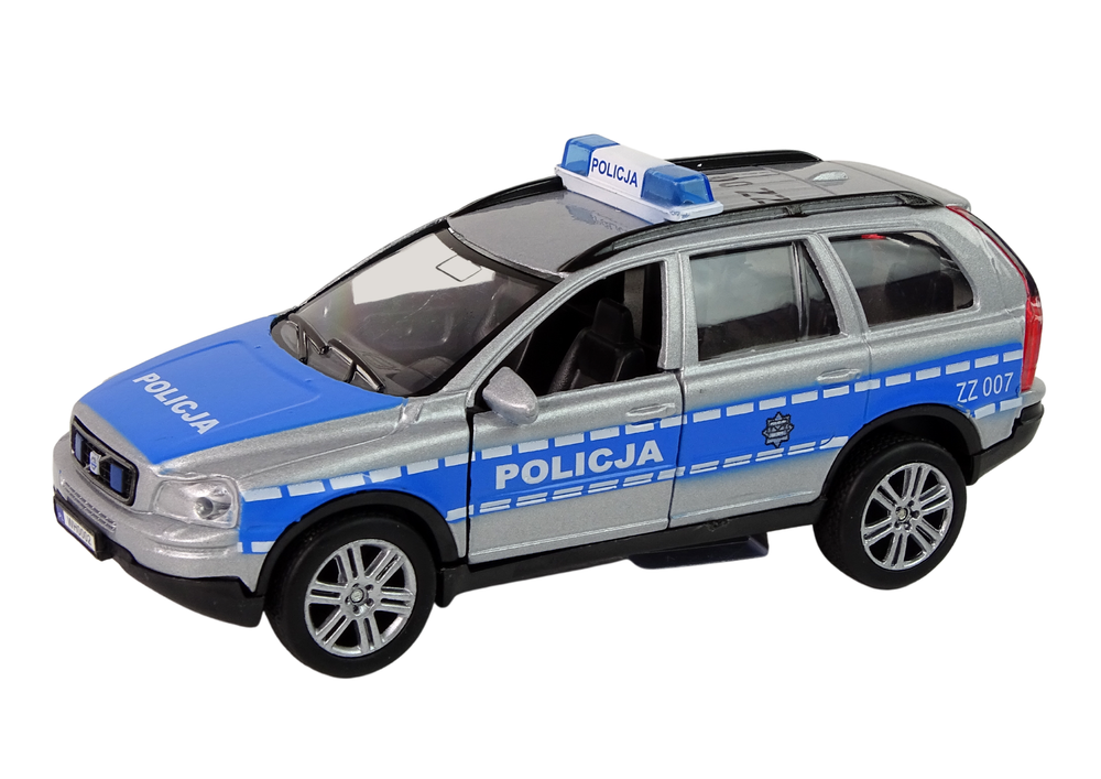 Metal Car Volvo XC90 Police Sound Lights HKG002 | Toys \ Cars \ Autobusy