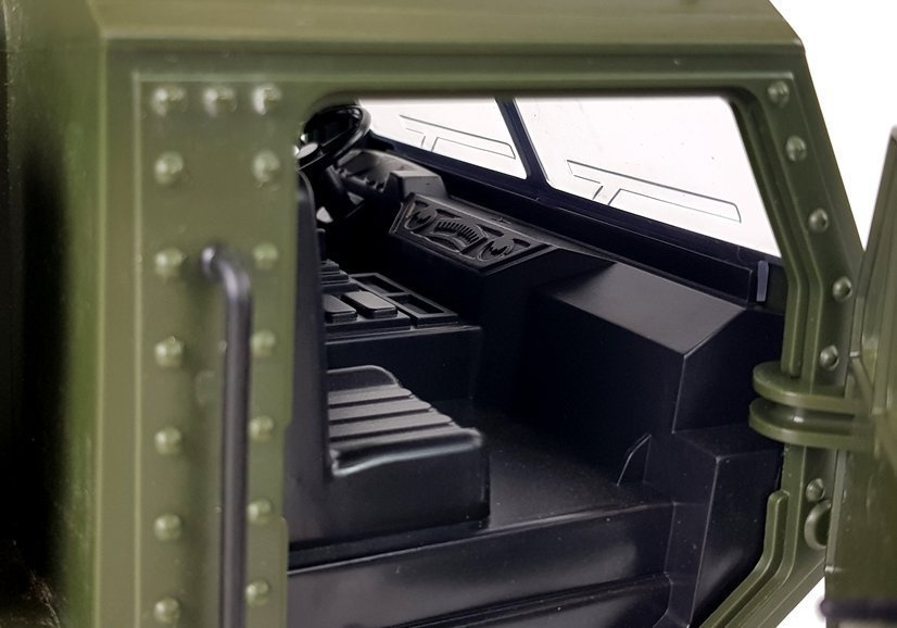 Military Remote-Controlled Car 47 cm All-Terrain Transporter 6 Wheels R ...