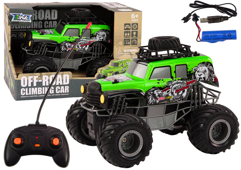 Off-Road RC Remote Control Car 1:16 Green | Toys \ R/C vehicles